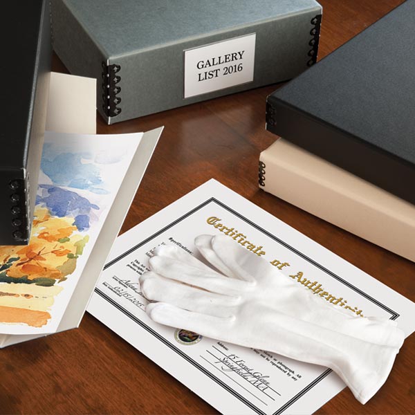 Acid-Free Storage for Art, Photos & Documents |MUSEUM BOXES | Lineco